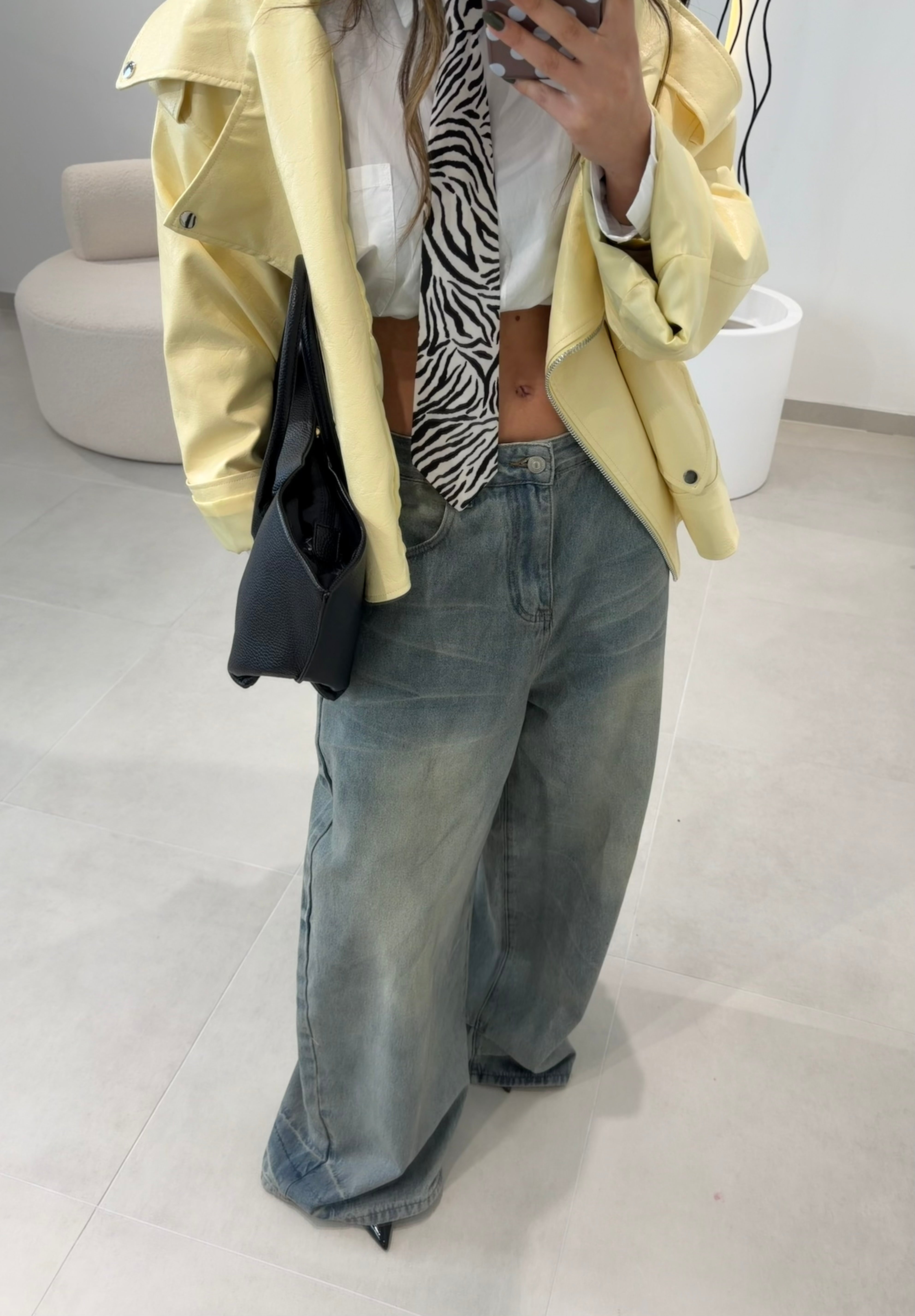 Washed Oversize Jeans – Scintilla.by